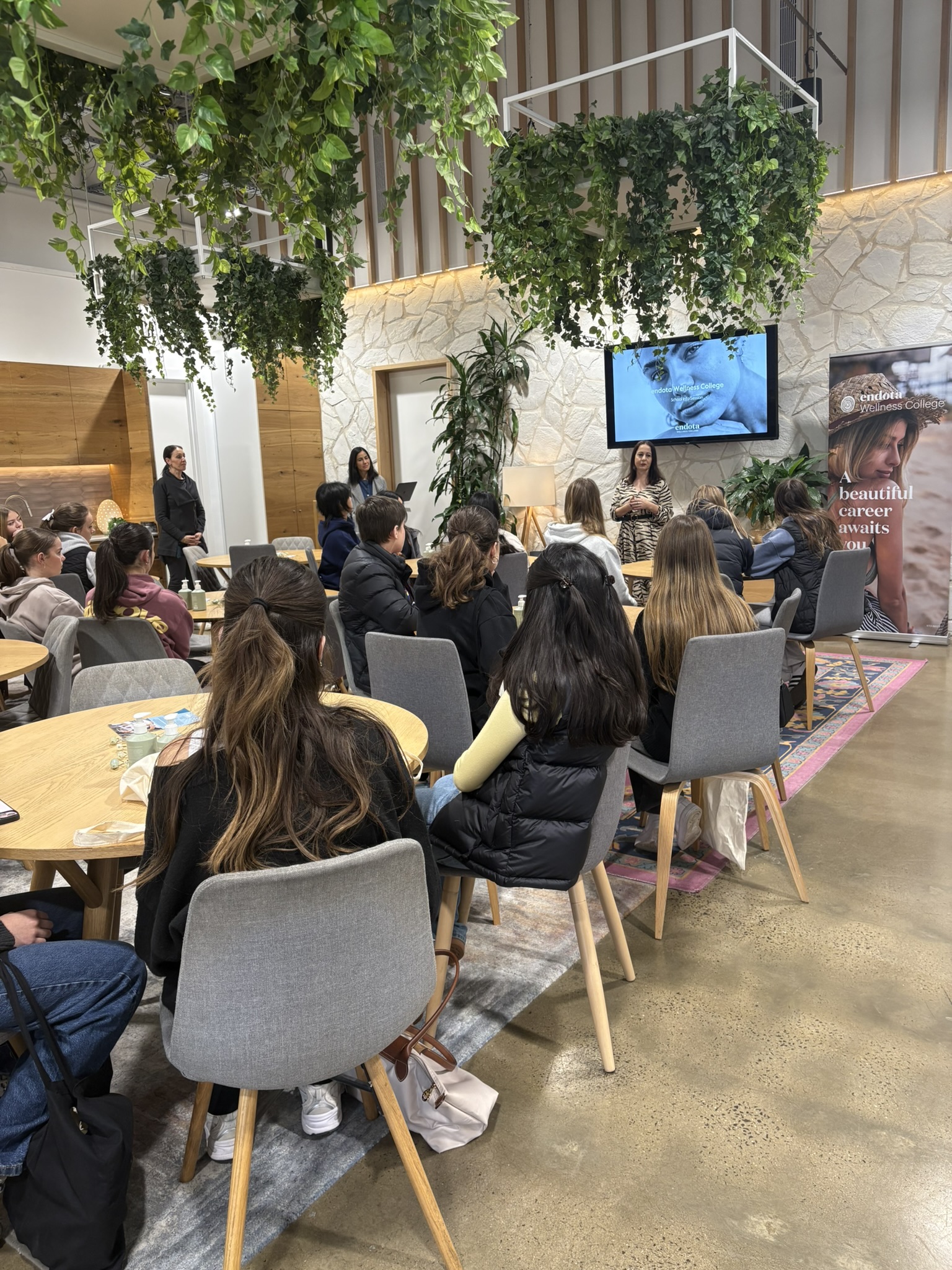 Gateway LLEN Students Reimagine Work Experience at endota Wellness ...